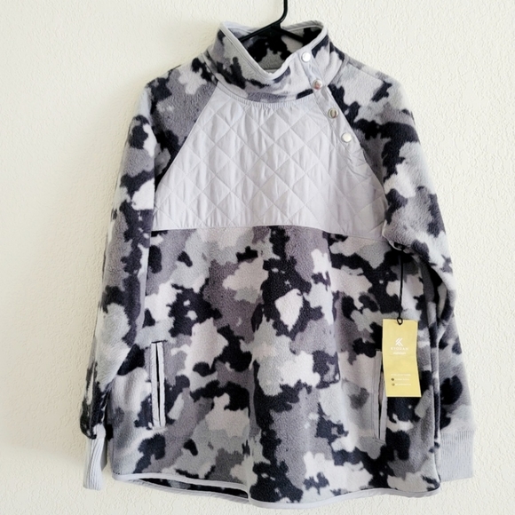 Kyodan | Jackets & Coats | Kyodan Outdoor Fleece Jacket L Gray ...